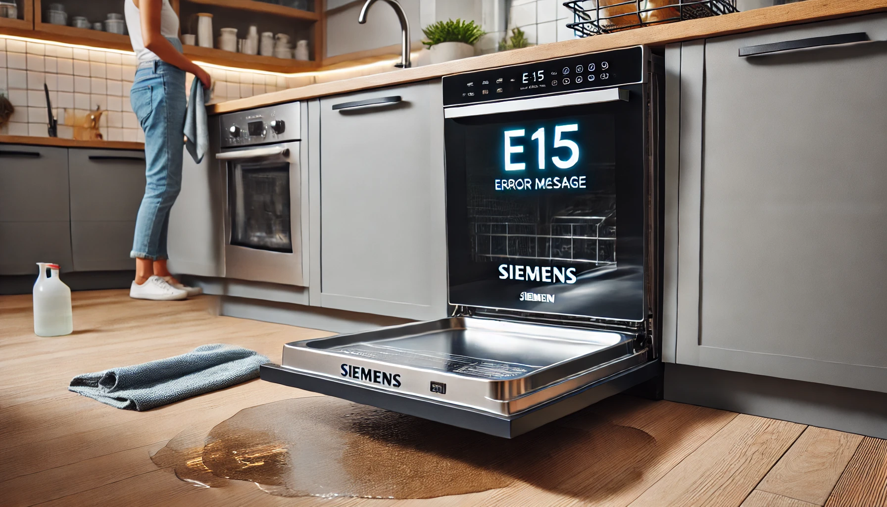 Siemens vaatwasser storing E15 oplossen: snelle fix